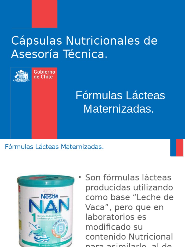 Fórmulas Lácteas Maternizadas | PDF