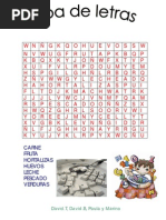 SOPA DE LETRAS ETS Semana 2 PDF | PDF