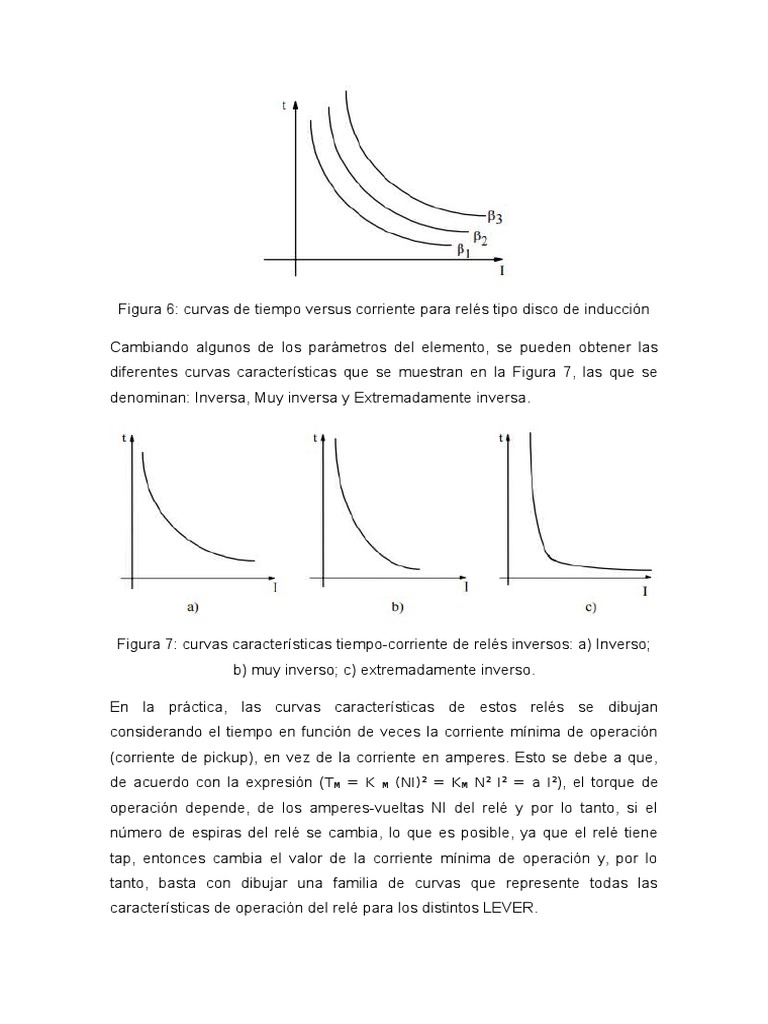 Reles de Sobrecorriente | PDF | Relé | Energia electrica