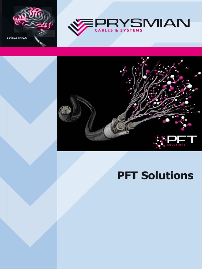 Prysmian PFT Solutions | PDF | Leak | Cable