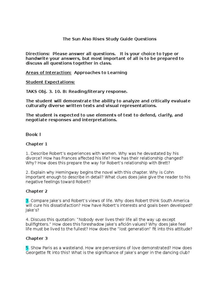 SAR Study Questions | PDF