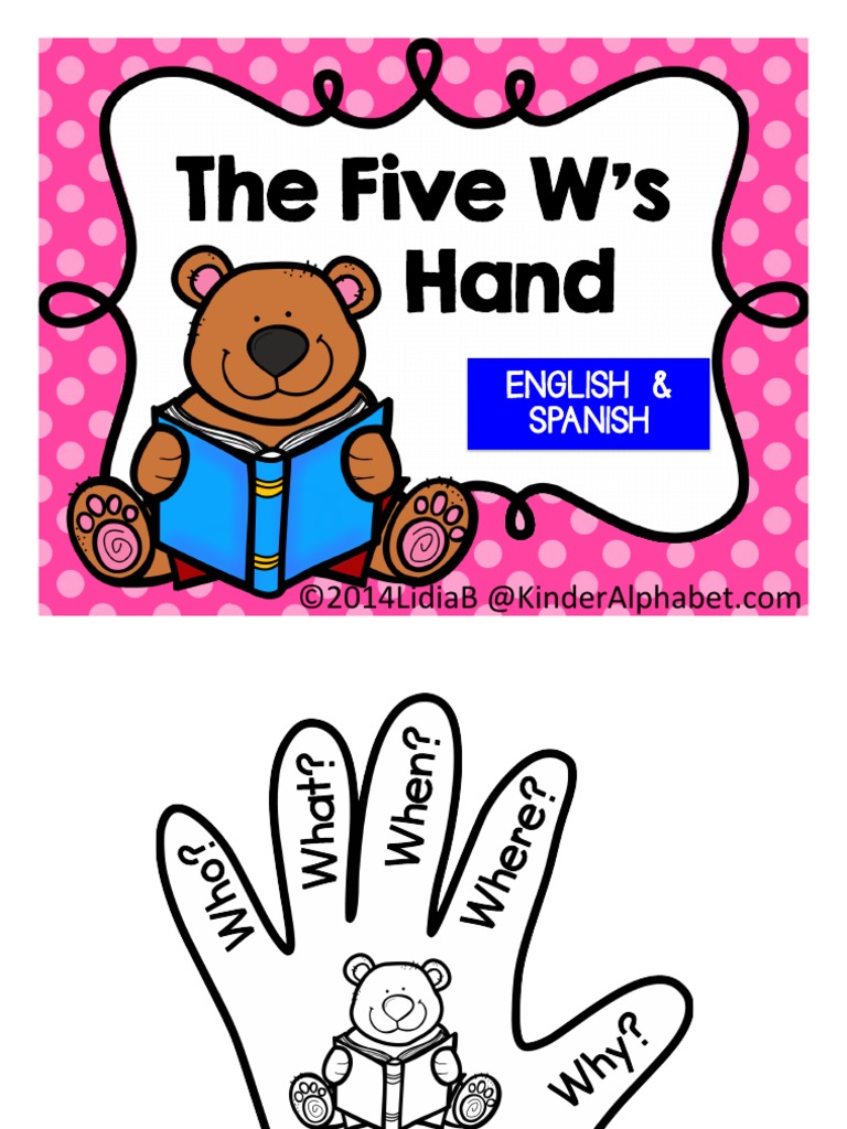 The Five W's - English and Spanish | PDF | Career & Growth