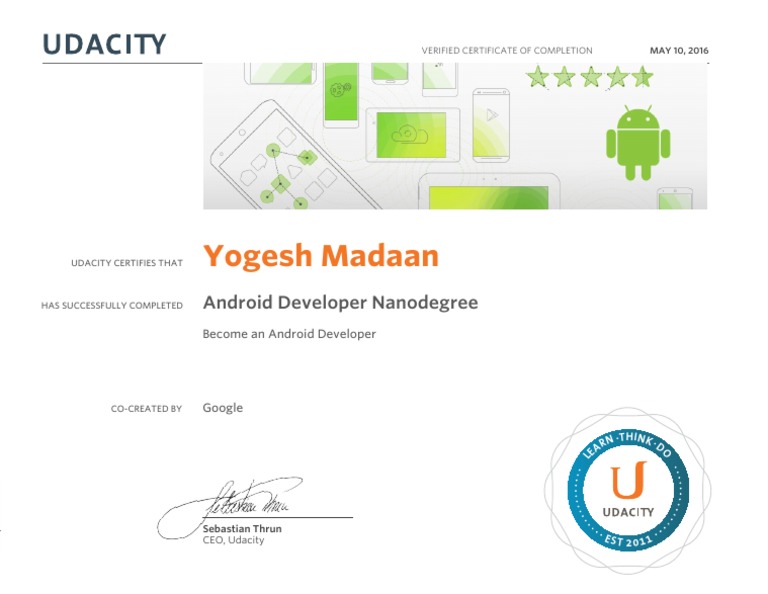 Udacity Android Developer Certificate | PDF