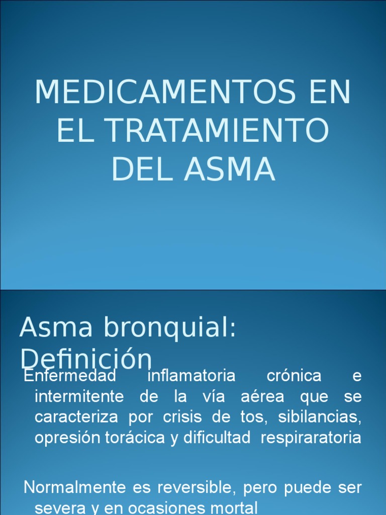 presentacion de asma | Asma | Inflamación