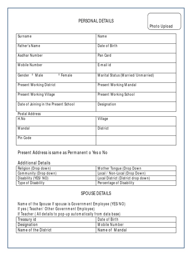 Teacher Information Form | Download Free PDF | Further Education | Business