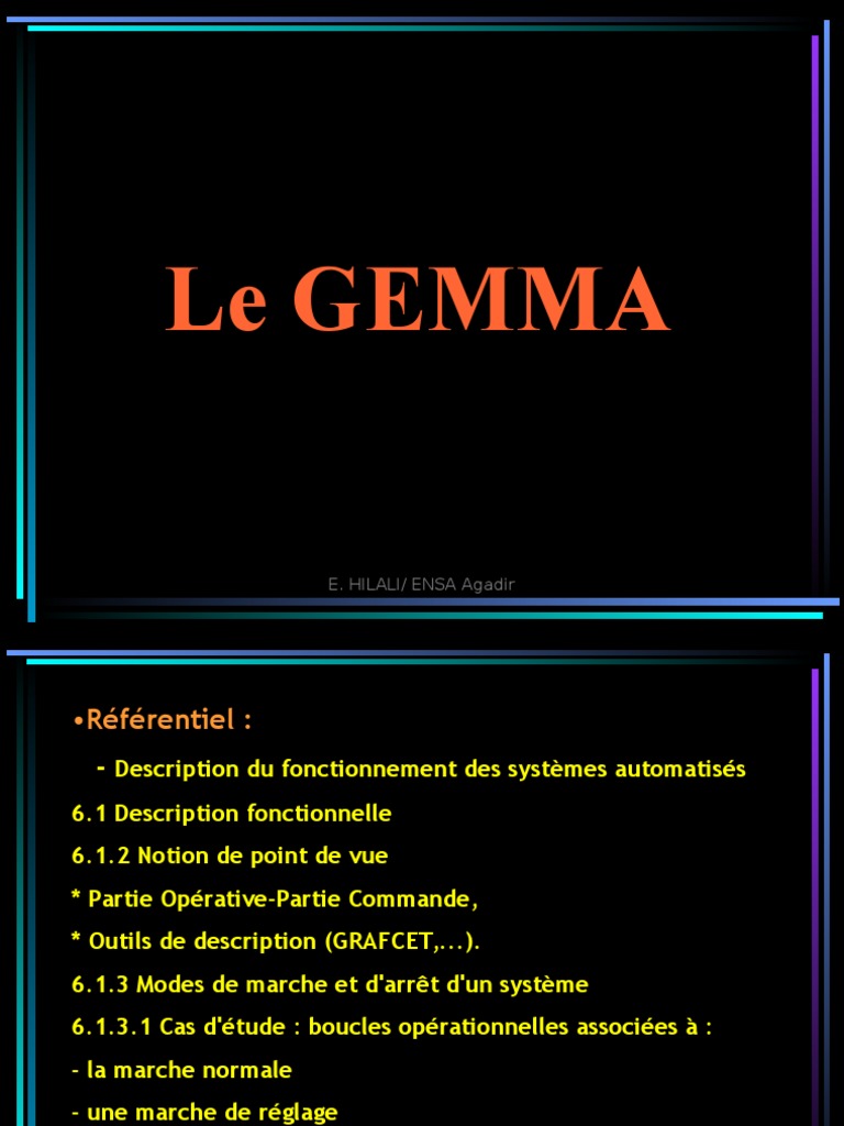 Gemma | PDF | Automation | Sécurité