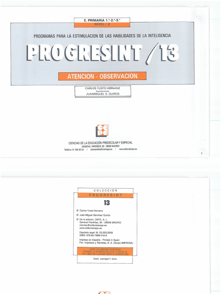 Progresint 13 | PDF