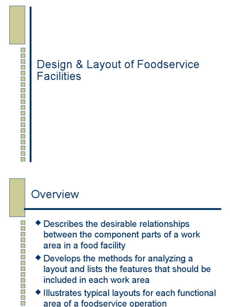 Foodservice Facility Design Guide | PDF | Aisle | Warehouse