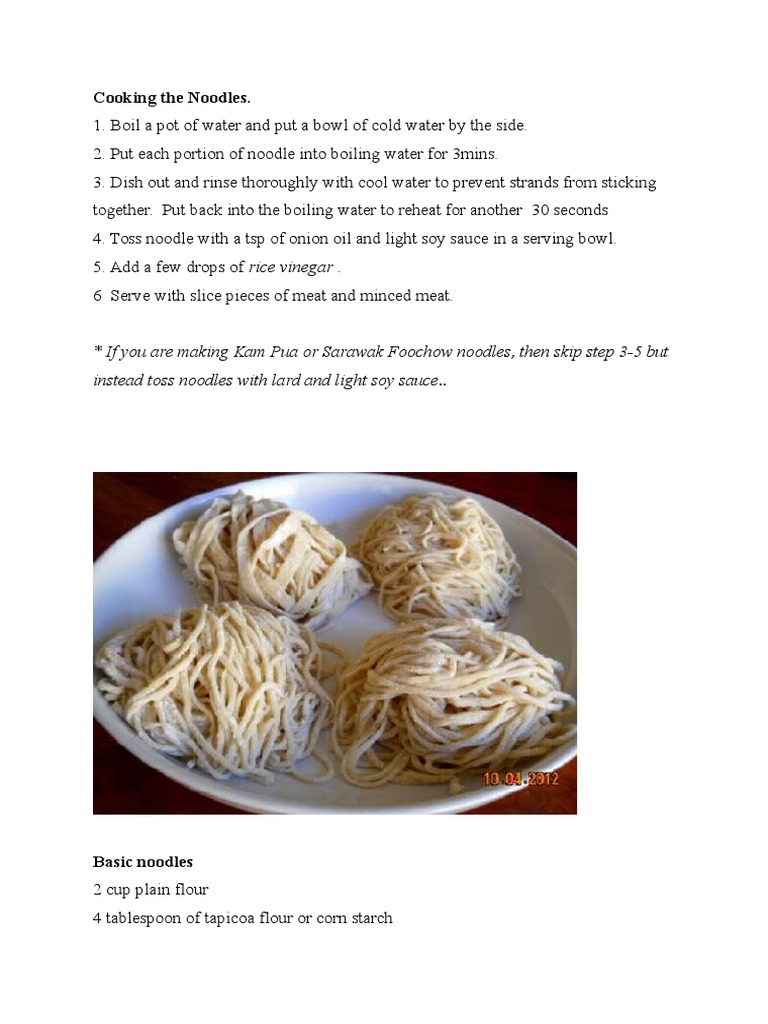 Cooking the Noodles | Dough | Pasta