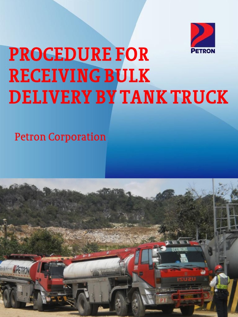 Tank Truck Receiving Petron | Seal (Emblem) | Calibration