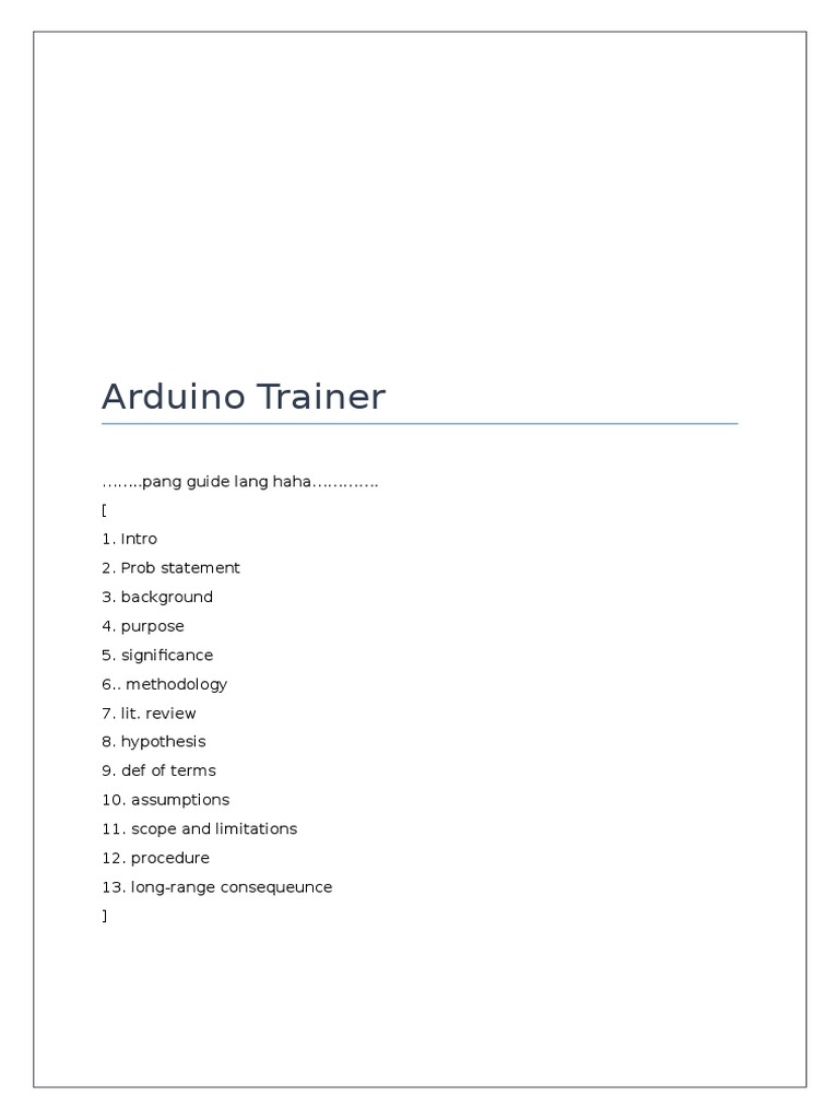 Proposal Revised | PDF | Arduino | Simulation