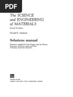 Materials Science and Engineering Solution Manual 7th Edition Callister ...