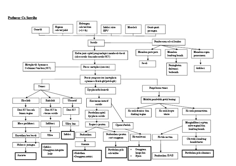 Pathway CA Serviks | PDF