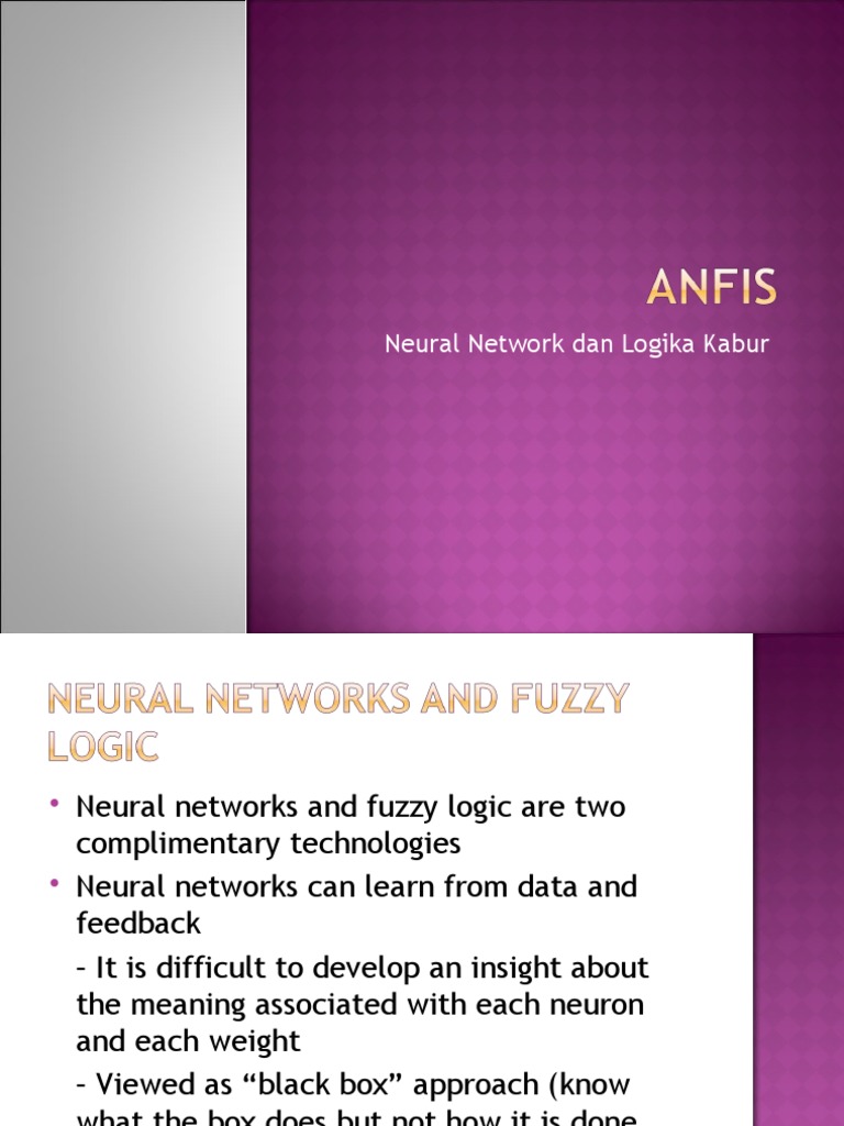 ANFIS | PDF | Artificial Neural Network | Systems Theory