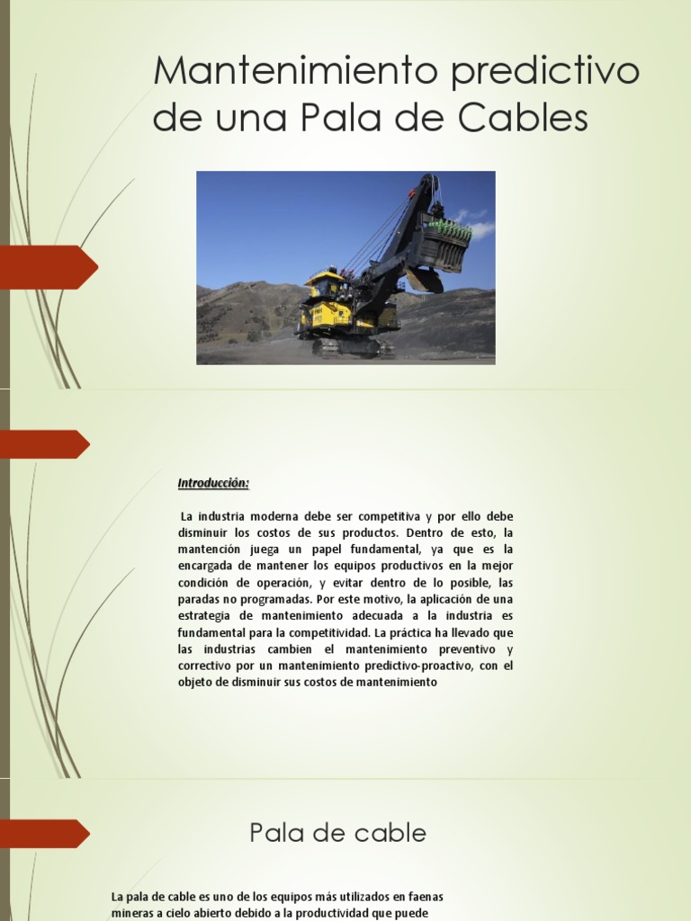 Pala de Cable | Engranaje | Minería