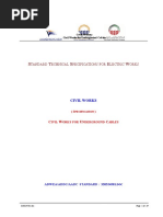Transco Civil Works for Underground Cables | PDF | Drilling Rig | Pipe ...