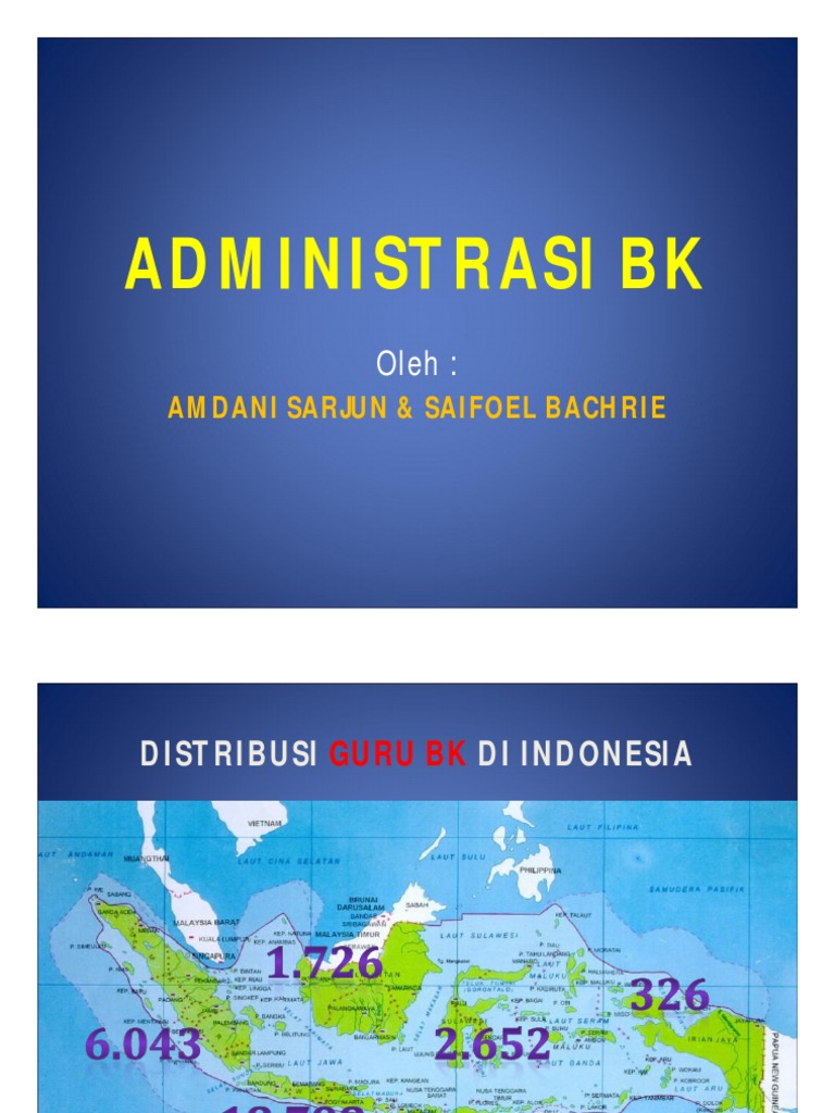 Administrasi BK dan Teknologi | PDF