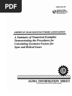 AGMA Gear Design and Inspection Standards | PDF | Technology ...