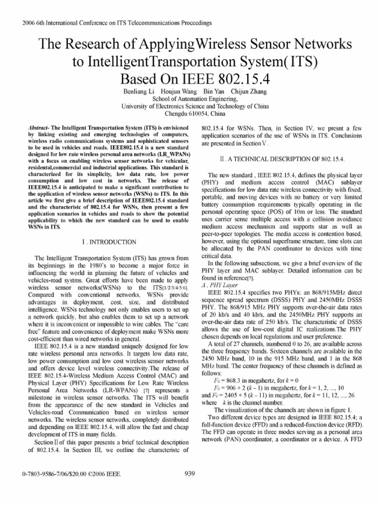 Ieee 802.3 Standard | PDF | Wireless Sensor Network | Computer Network
