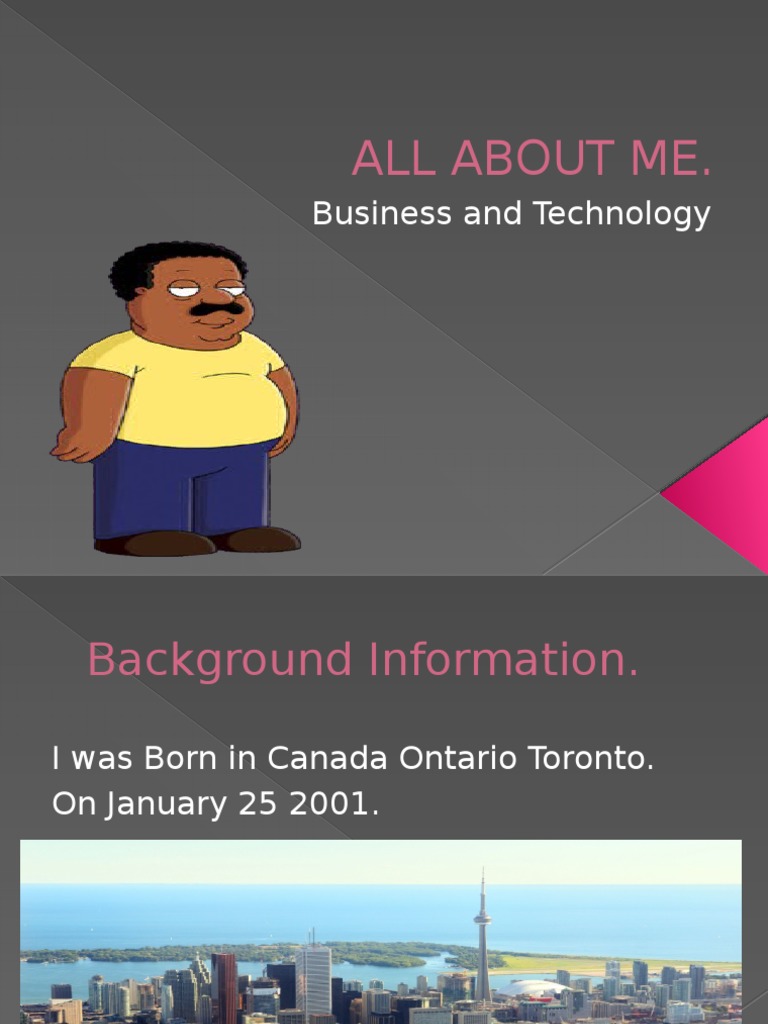 Personal Background and Interests | PDF