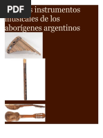 Instrumentos Autóctonos | PDF | Instrumentos musicales | Producción musical