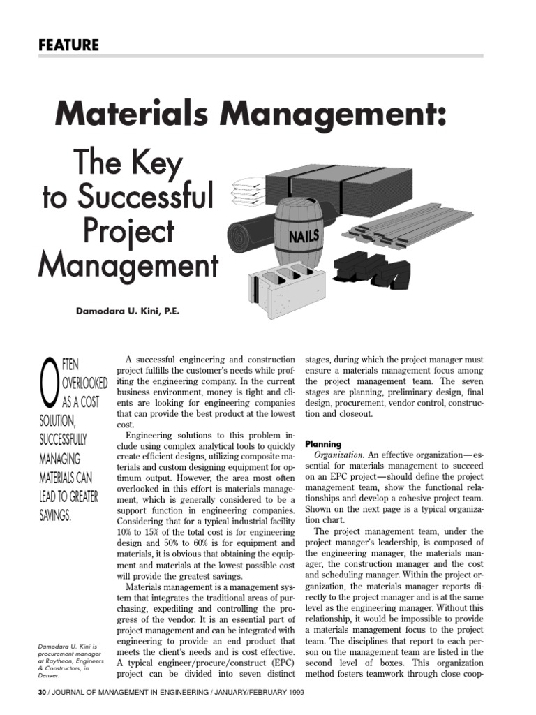 Material Management | PDF | Specification (Technical Standard ...