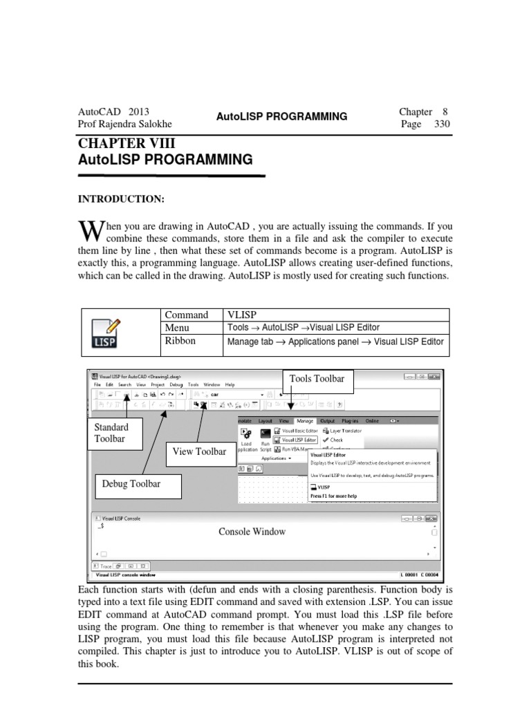 Autolisp Programming Software Development Computer Engineering