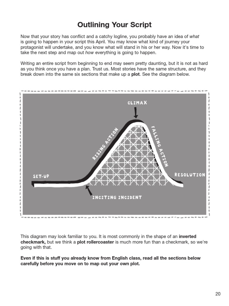 Movie Script Outline - Help | PDF | Plot (Narrative) | Leisure
