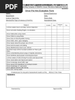 Vehicle Accident - Drivers Statement Form - Completed Sample | PDF ...