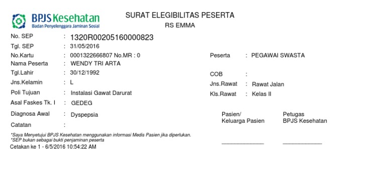 Sep BPJS KESEHATAN | PDF