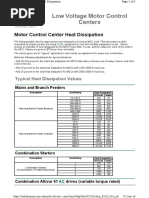 Panel Heat Dissipation Calculation | PDF
