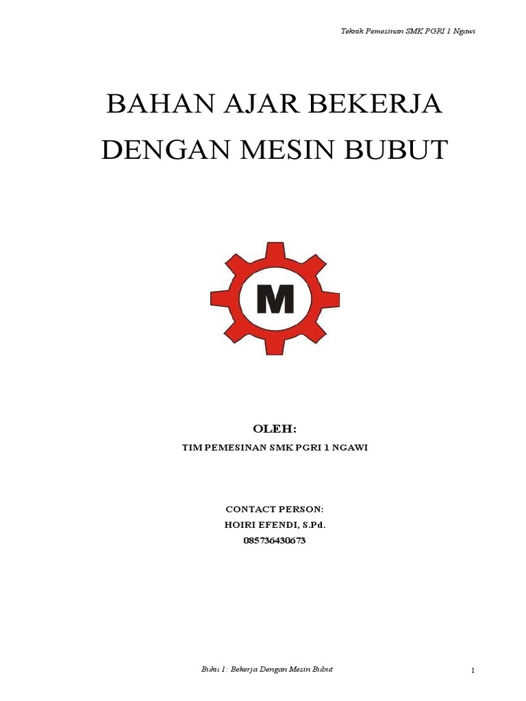 Modul Mesin Bubut | PDF