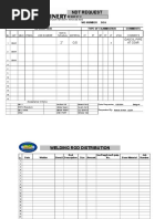 NDT Request Form Sample Draft | PDF | Business