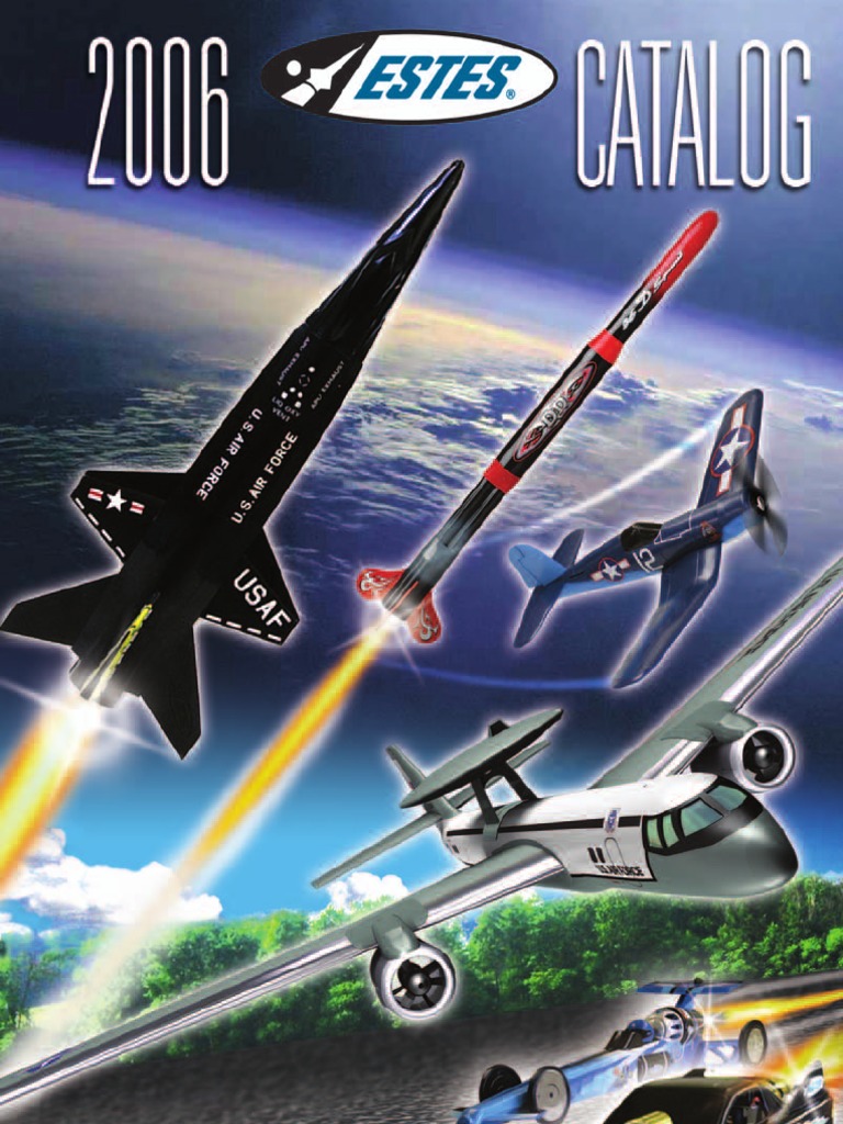 2006 Estes Model Rocketry Catalog | PDF | Rocket | Aerospace Engineering