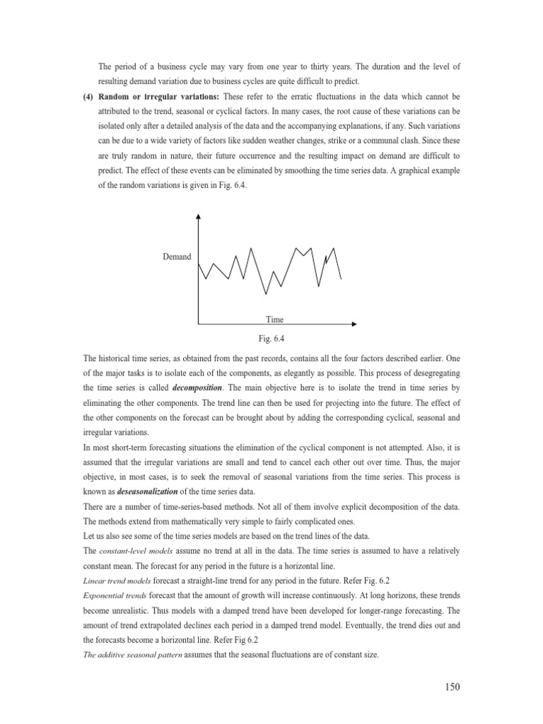 CHAPTER-6 FORECASTING TECHNIQUES - Formatted PDF | PDF | Forecasting | Regression Analysis