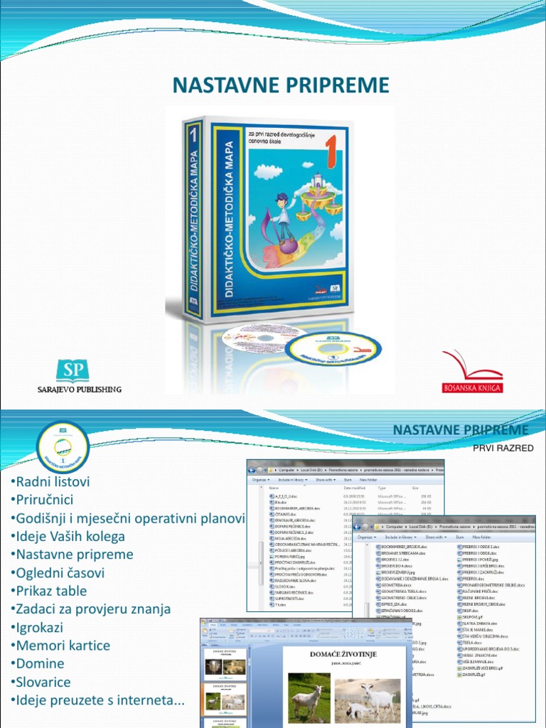 Nastavne Pripreme Za Prvi Razred | PDF
