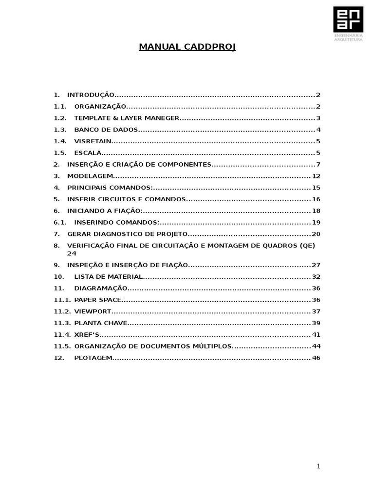 PD TPL Manual Caddproj | PDF | Janela (informática) | Desenho