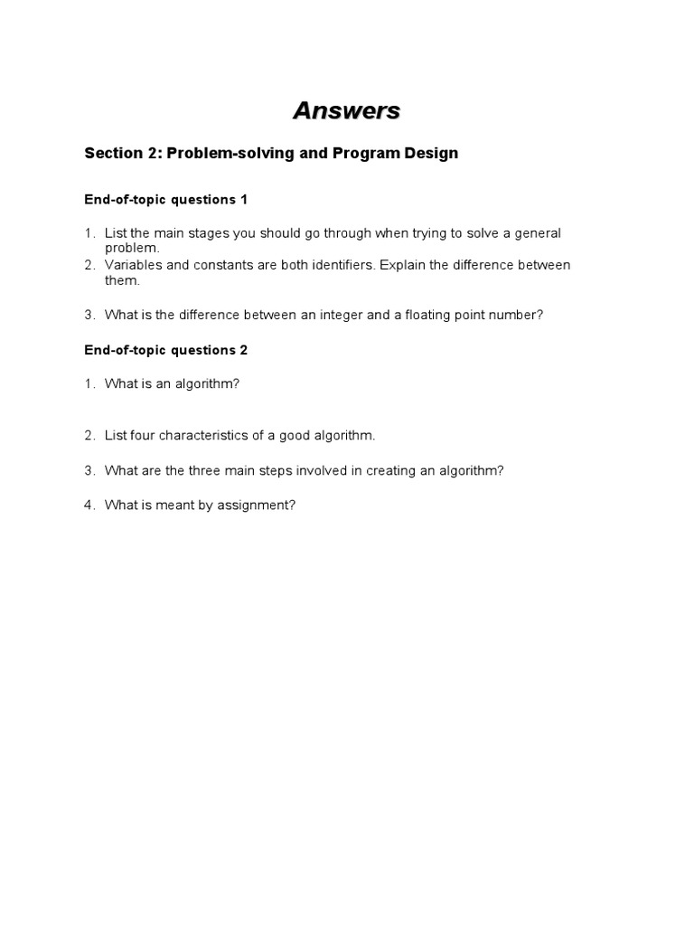 Information Technology Practice Questions | PDF | Algorithms | Data Type