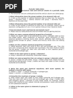 IGCSE Chemistry - Groups 1, 7 and 0 | PDF | Chlorine | Potassium