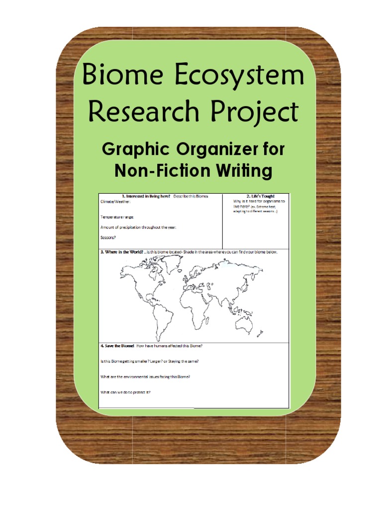Biome Writing Project | PDF | Ecological Restoration | Forests