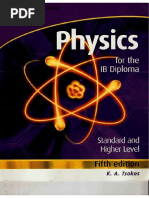 Ib Physics Data Booklet 2025 Pdf Electronvolt Area