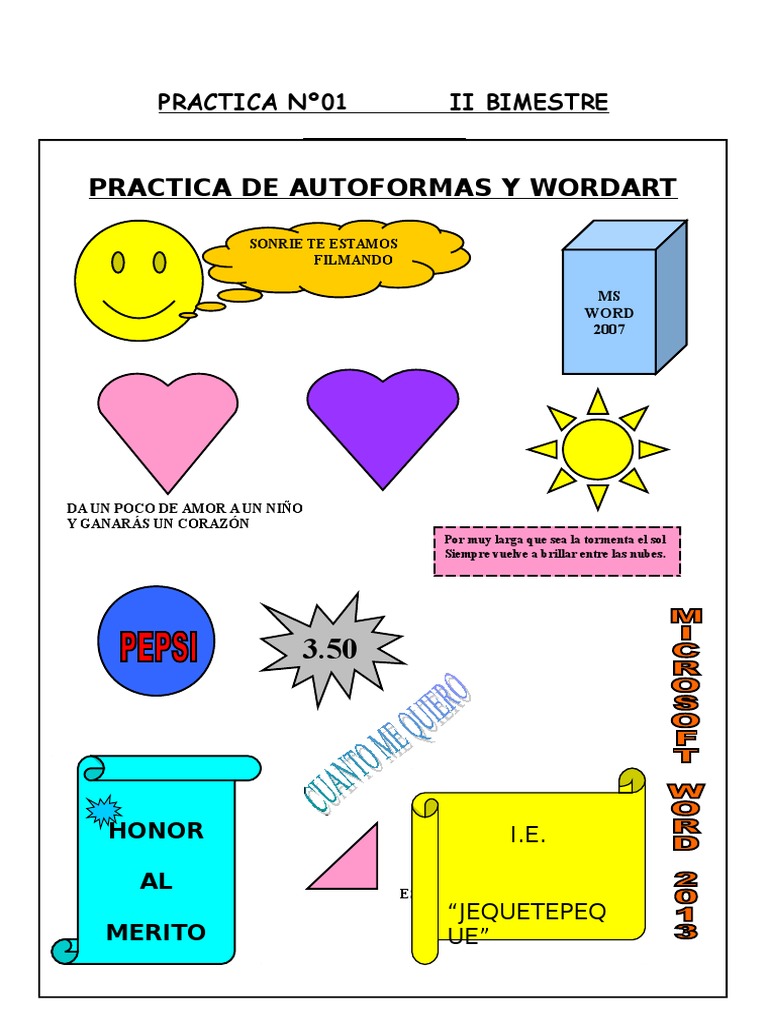 Practica Autoformas | PDF