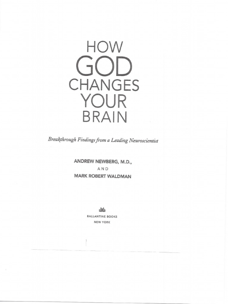 How God Changes Your Brain PDF | PDF