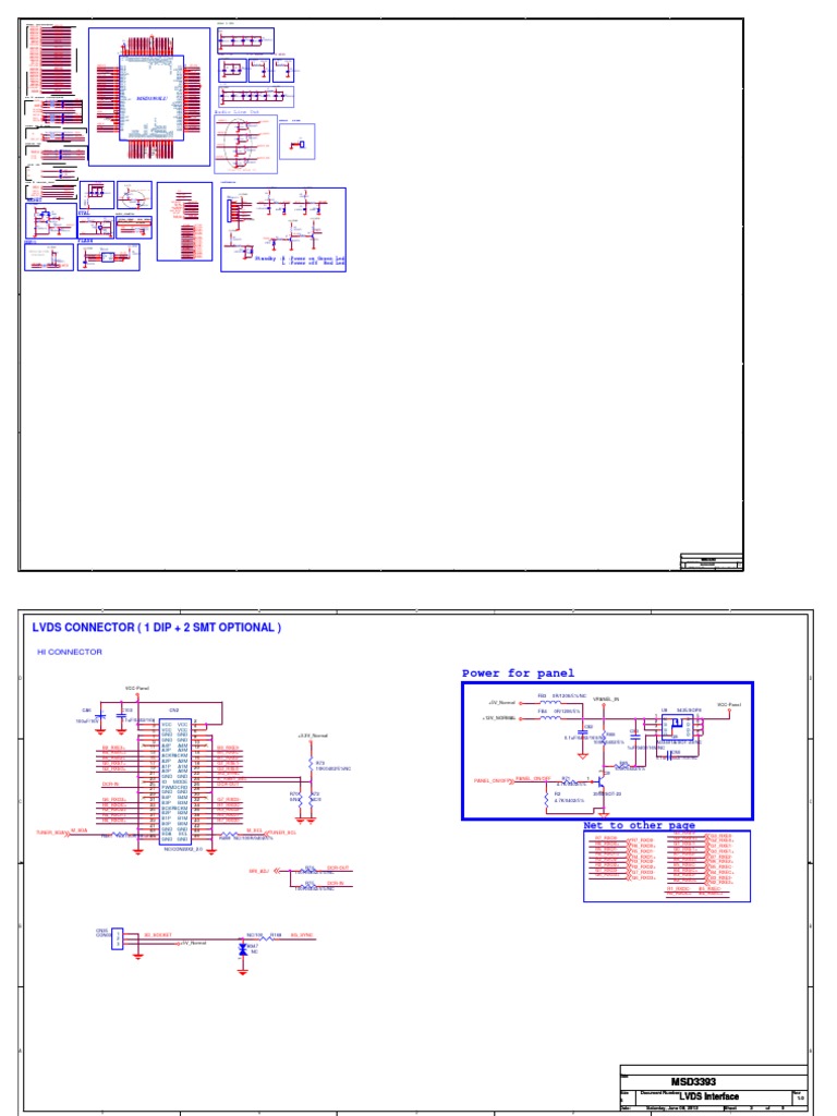 Msd3393lu Sheets | PDF | Electronic Engineering | Hardware