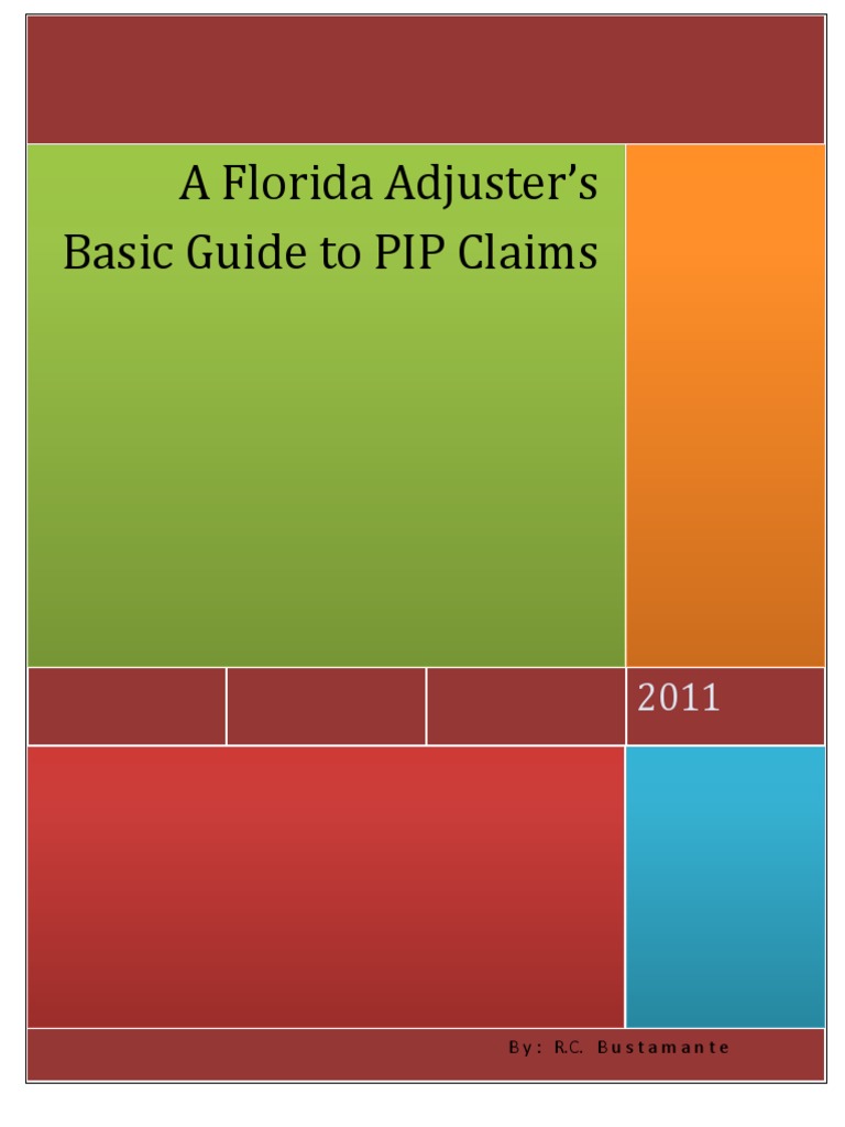 Florida PIP Claims Guide for Adjusters | PDF | Insurance | Medicare ...
