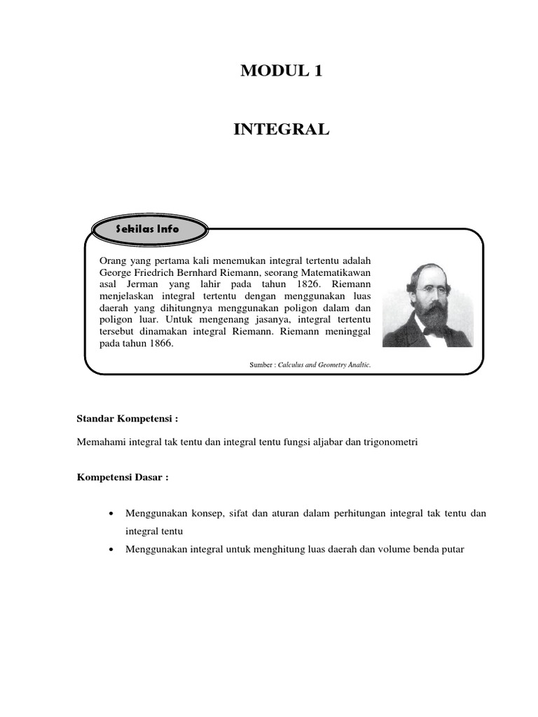 Modul Integral | PDF