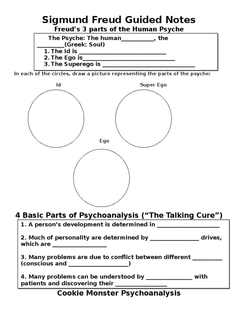 Freud's Psyche and Psychoanalysis Guide | PDF | Science & Mathematics