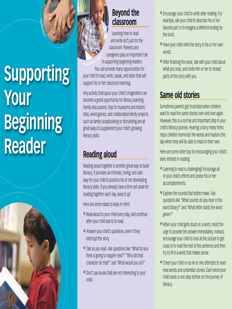 Supporting Your Beginning Readers | PDF | Reading (Process) | Literacy