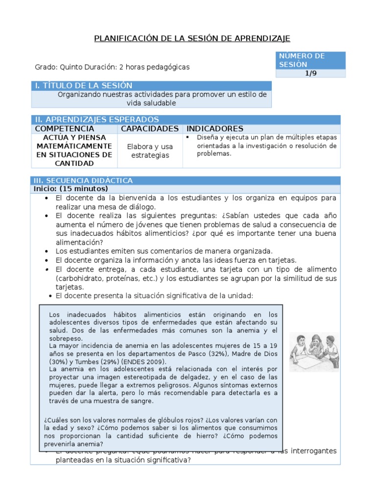 Mat5 U1-Sesión 01 | PDF | Aprendizaje | Maestros