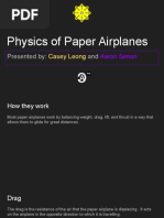 Paper Airplane Lab | PDF | Experiment | Hypothesis